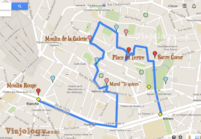 Ruta por Montmartre - Lo mejor del barrio bohemio de París